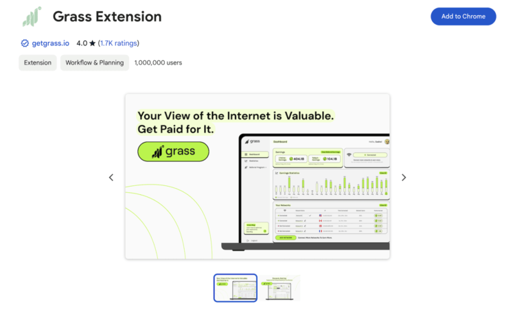 GetGrass 101 - Earn Passive Internet Income With Your PC